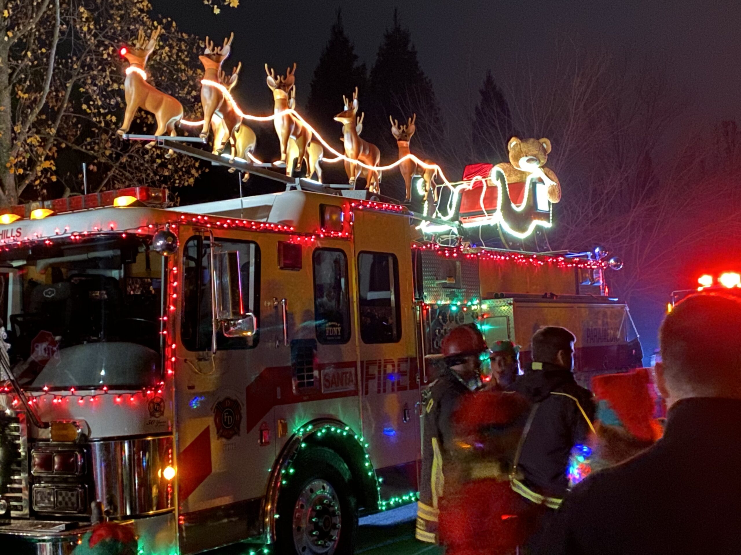 2022 EDH Fire Dept Santa Run - Bass Lake Action Committee